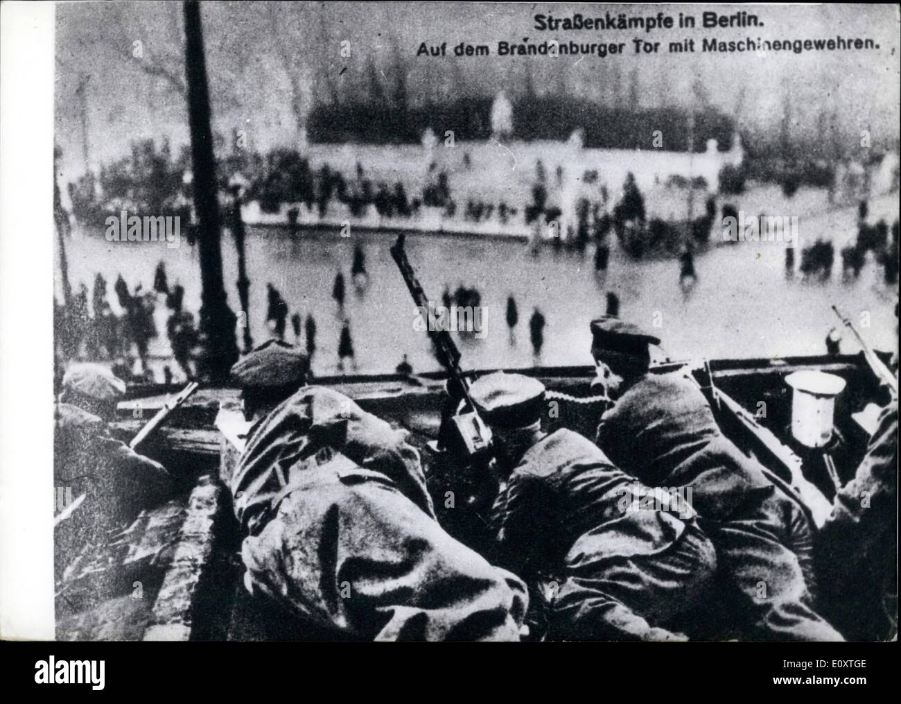 11. November 1967 - Deutschland - Weimarer Republik Spartakisten ...