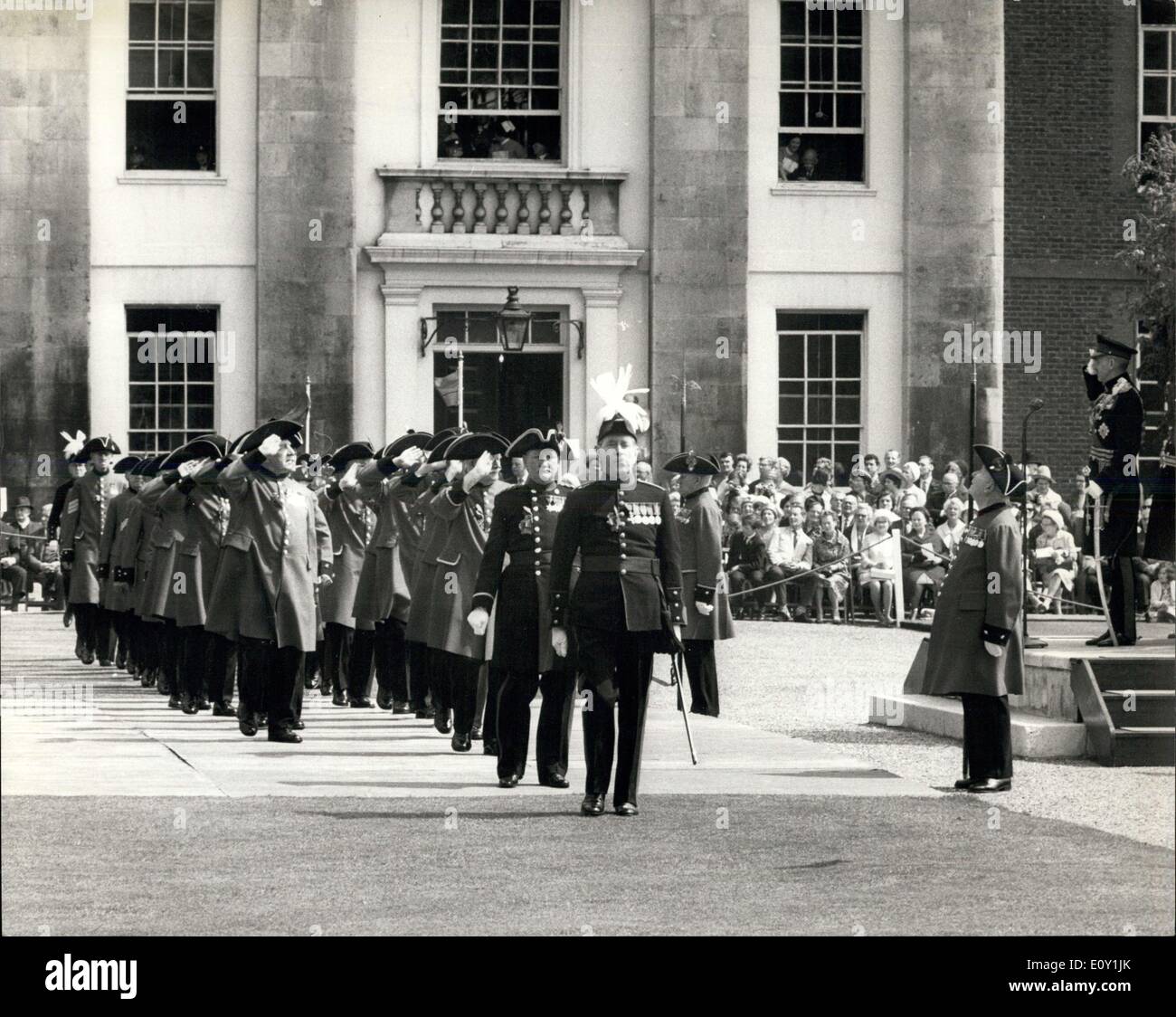 27. Mai 1968 - Gründer? s Day Parade Royal Hospital Chelsea? Der ...