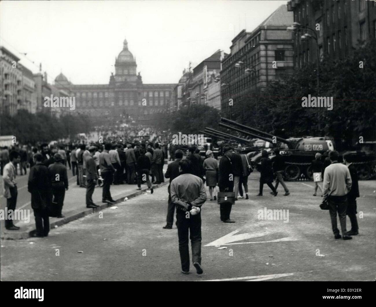 24. August 1968 - sowjetischen Invasion der Tschechoslowakei: diese ...