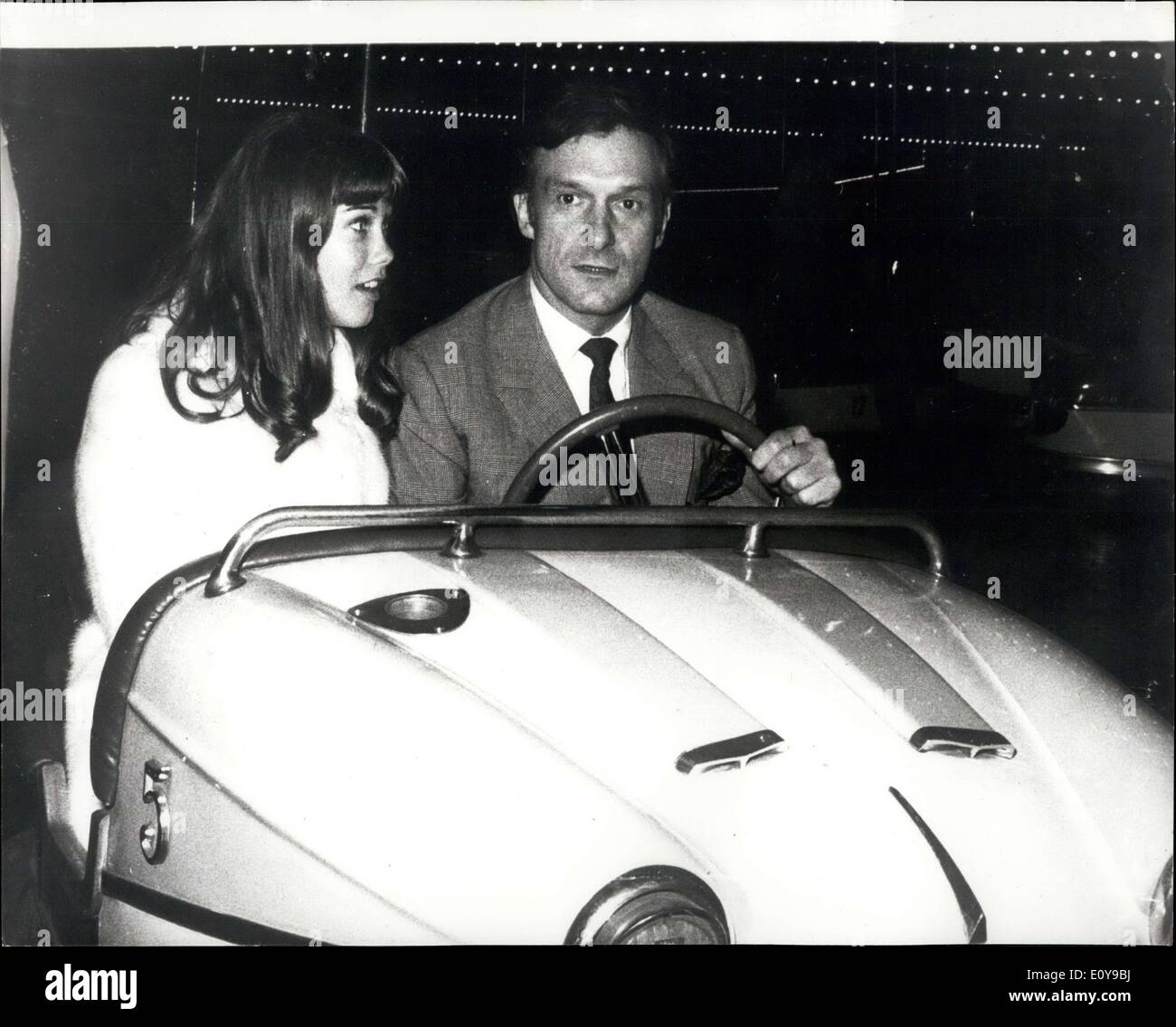 Sept. 03, 1969 - '' Playboy'' Chief im Spiel; Hugh Hefner des berühmten ...