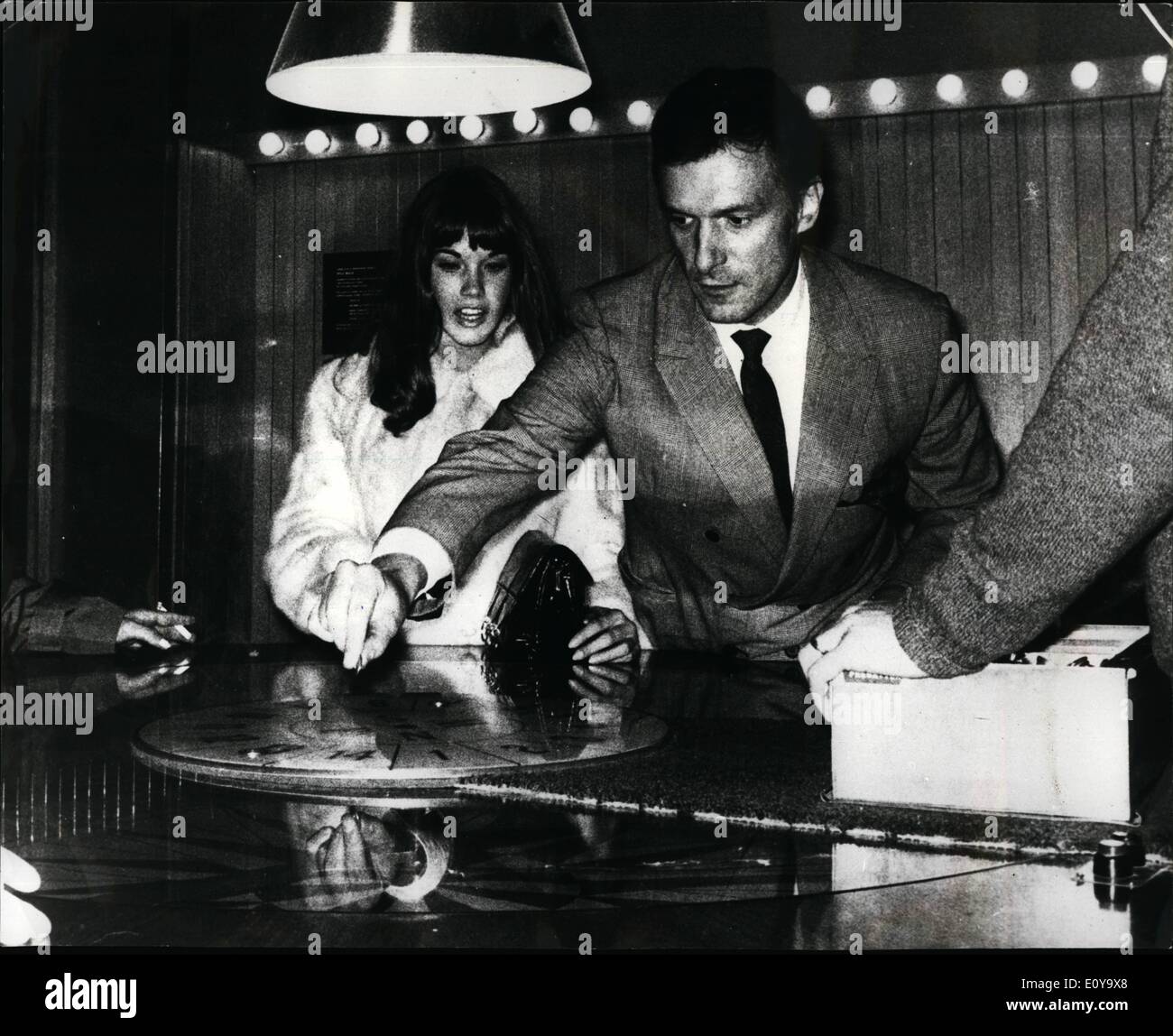 Sept. 09, 1969 - '' Playboy'' Chef - spielen: Hugh Hefner, der berühmte ...