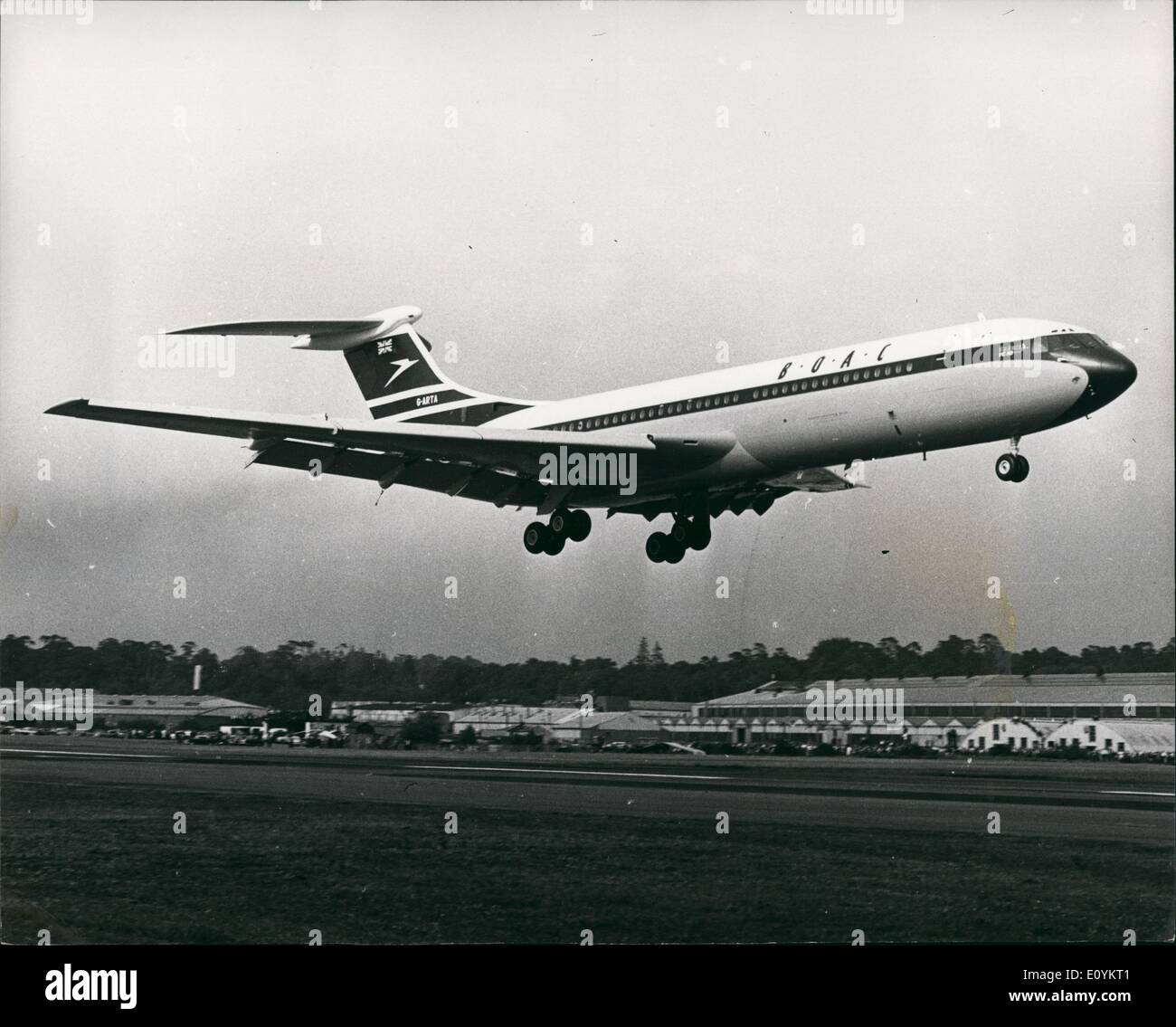 Sept. 09, 1970 - BOAC Verkehrsflugzeug von arabischen Guerillas ...