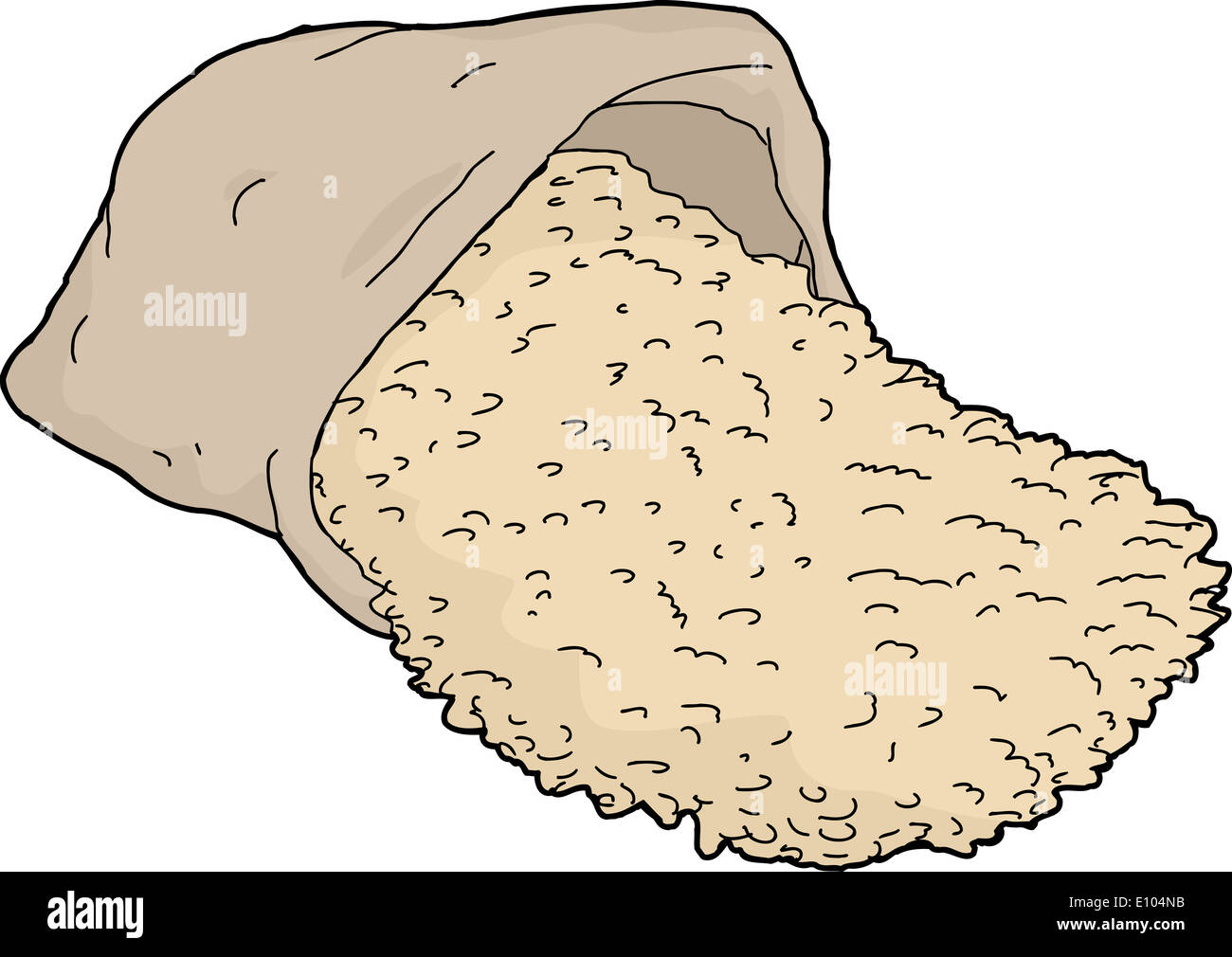 Cartoon sack reis -Fotos und -Bildmaterial in hoher Auflösung – Alamy