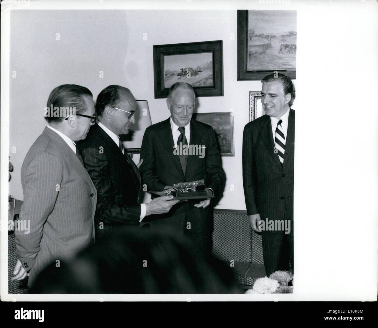 5. Mai 1973 - US-Außenminister William P. Rogers auf Goodwill-tour in ...