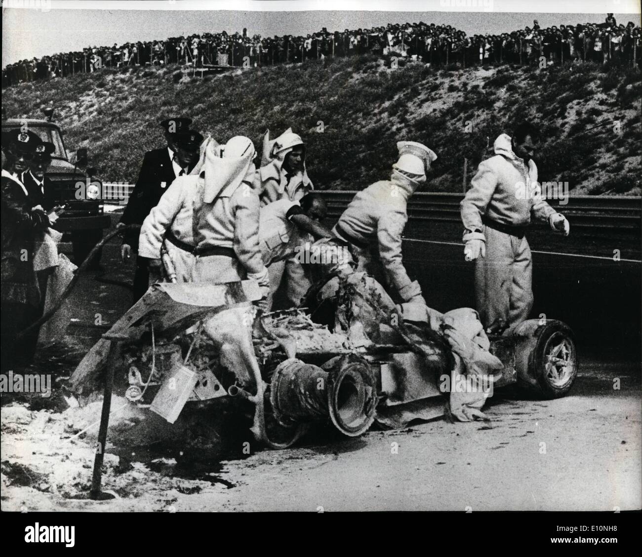 7. Juli 1973 - British Racing Fahrer getötet, im niederländischen Grand ...