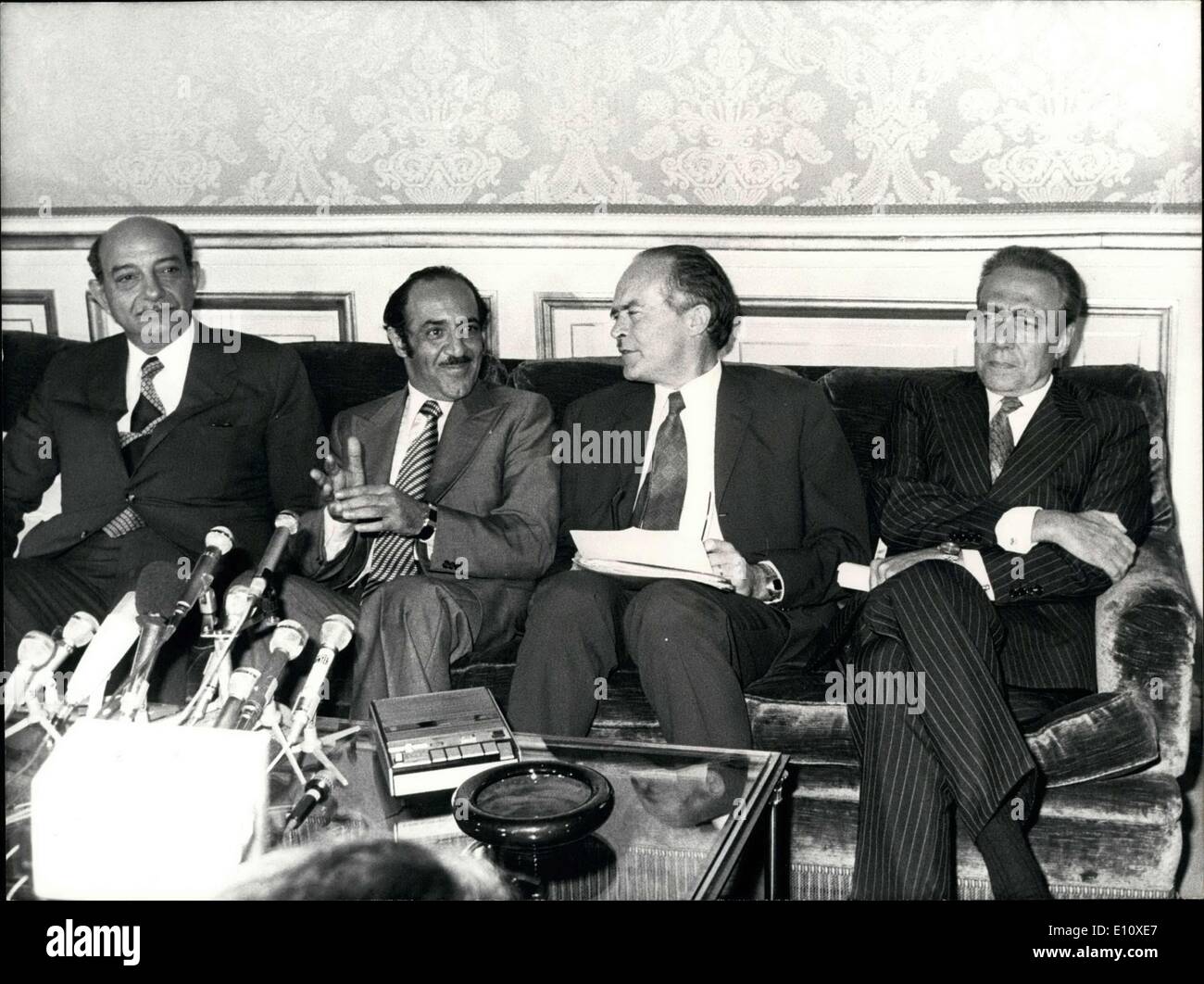1. August 1974 - wurde die Pressekonferenz nach vorbereitenden ...