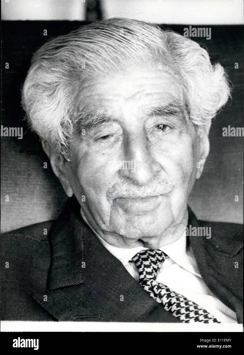 6. Juni 1977 - Sir Robert Mayer ist 98 am Sonntag: Sir Robert Gründer ...