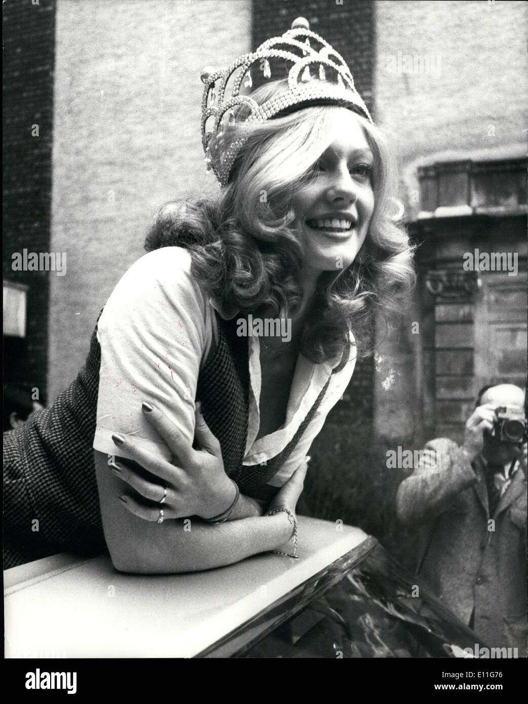 11. November 1977 - Good Morning von '' Miss World'': letzte Nacht in ...