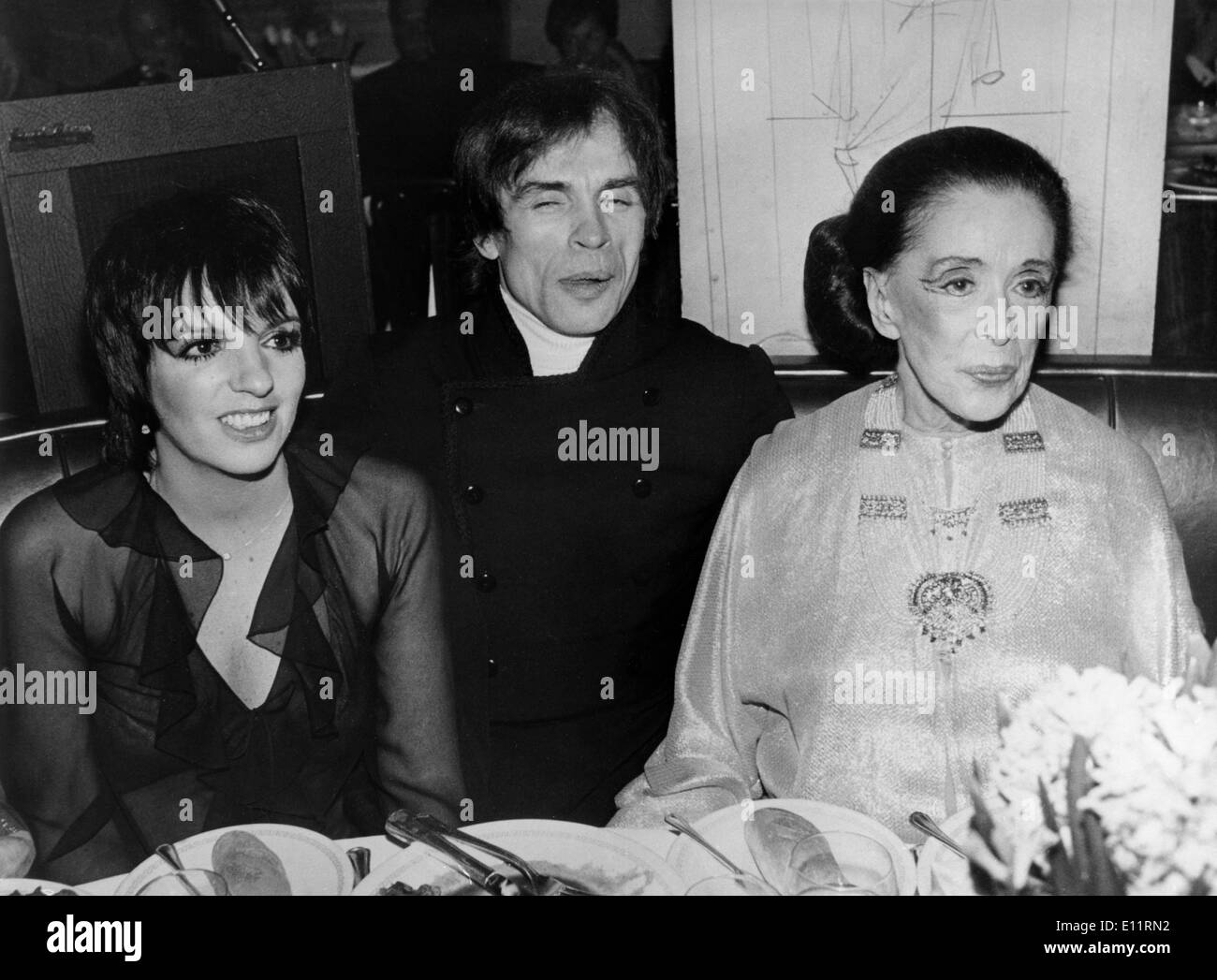 5556533 (9003338) Liza MINNELLI (Li), Amerikanische Schauspielerin Und S‰ngerin, Rudolf NUREJEW ...