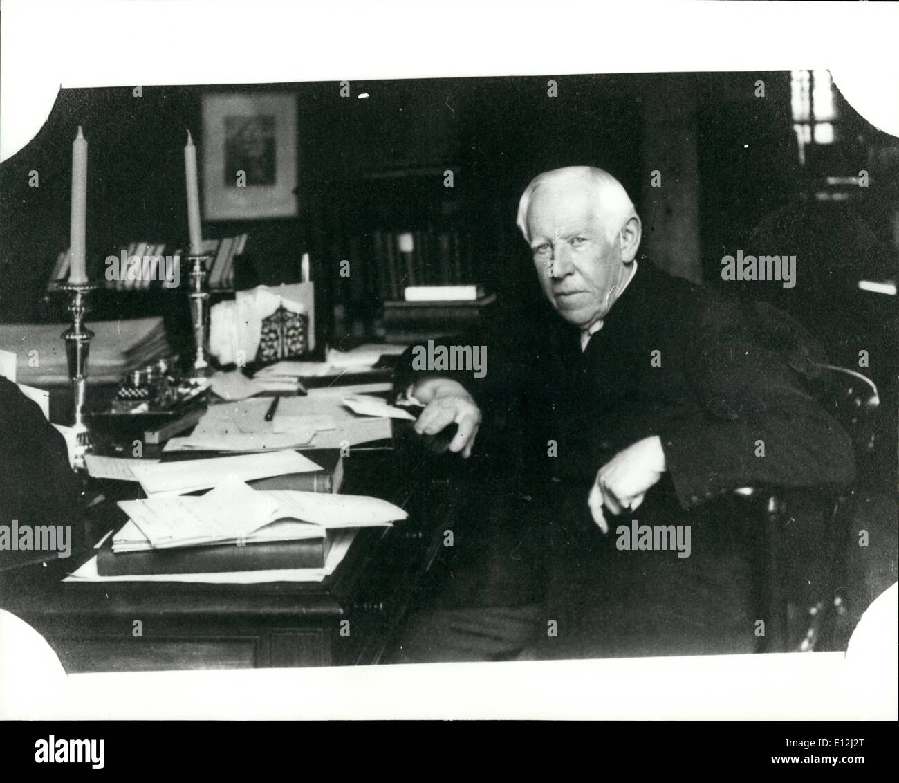 9. Januar 2012 - The Reverend William Spooner, Warden des New College ...