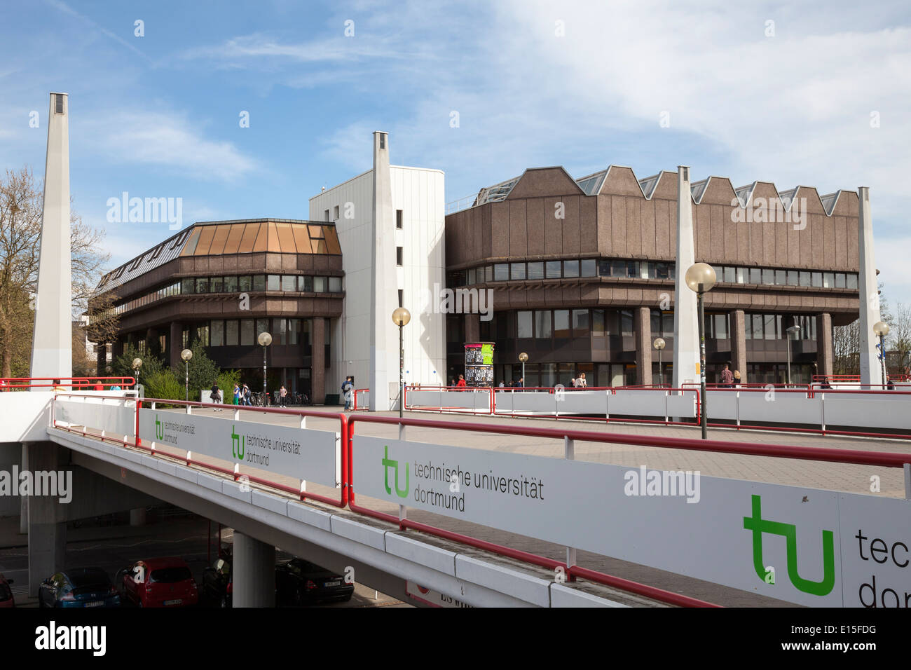 Campus of the university of dortmund -Fotos und -Bildmaterial in hoher ...