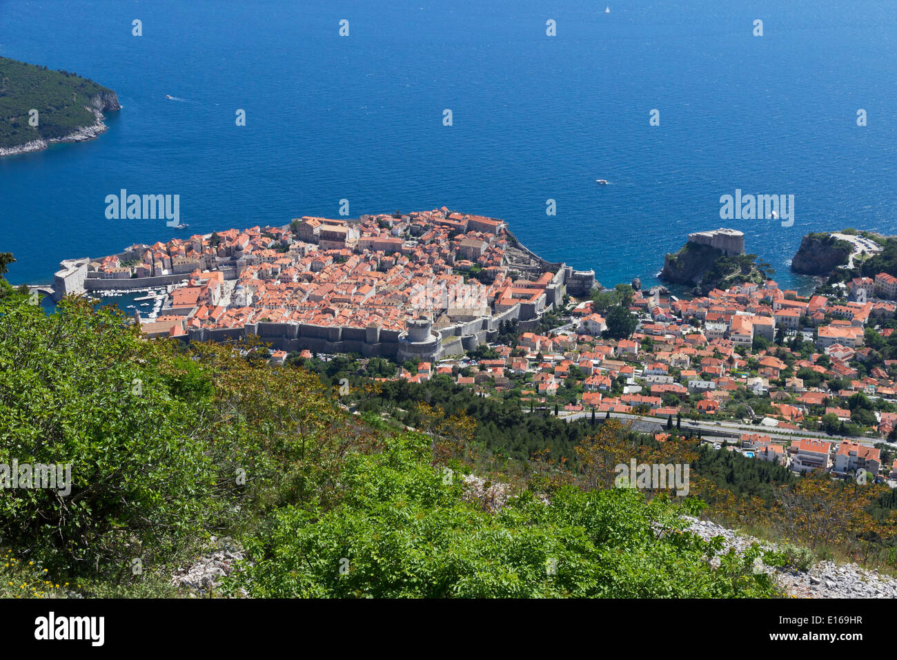 Mount Srd Kroatien Stockfotos und -bilder Kaufen - Alamy