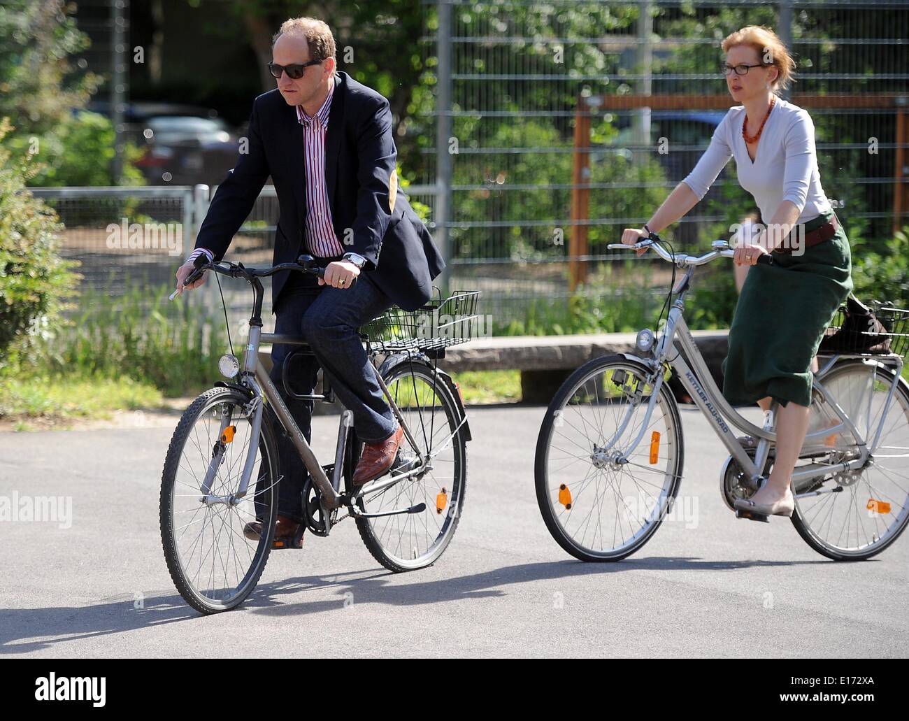 Bonn, Deutschland. 25. Mai 2014. Spitzenreiter der FDP Alexander Graf ...