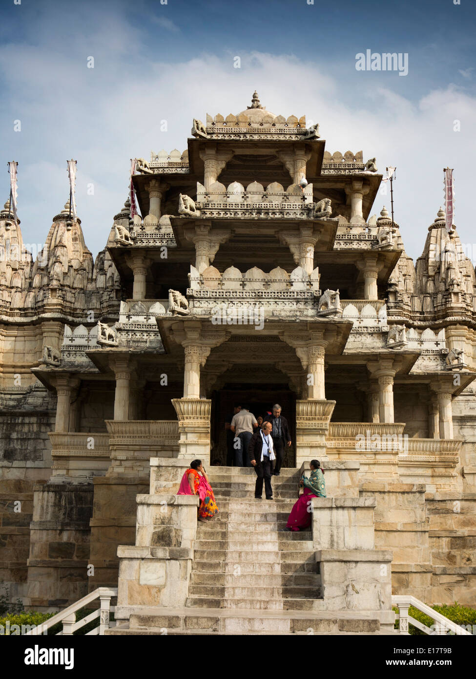 Ranakpur Jain Temple Udaipur Rajasthan Stockfotos und -bilder Kaufen ...
