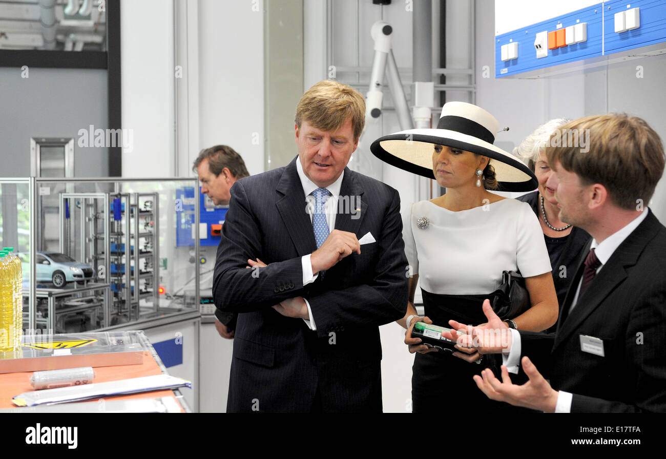 Oldenburg, Deutschland. 26. Mai 2014. Niederländische König Willem ...