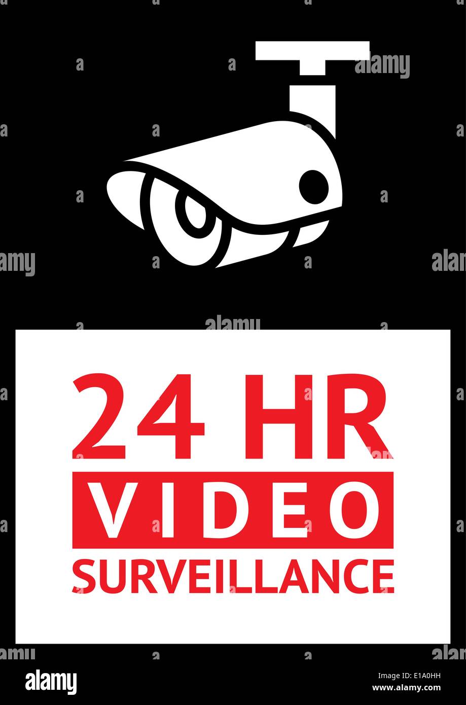 Cctv Kamera Piktogramm Stockfotos und -bilder Kaufen - Alamy