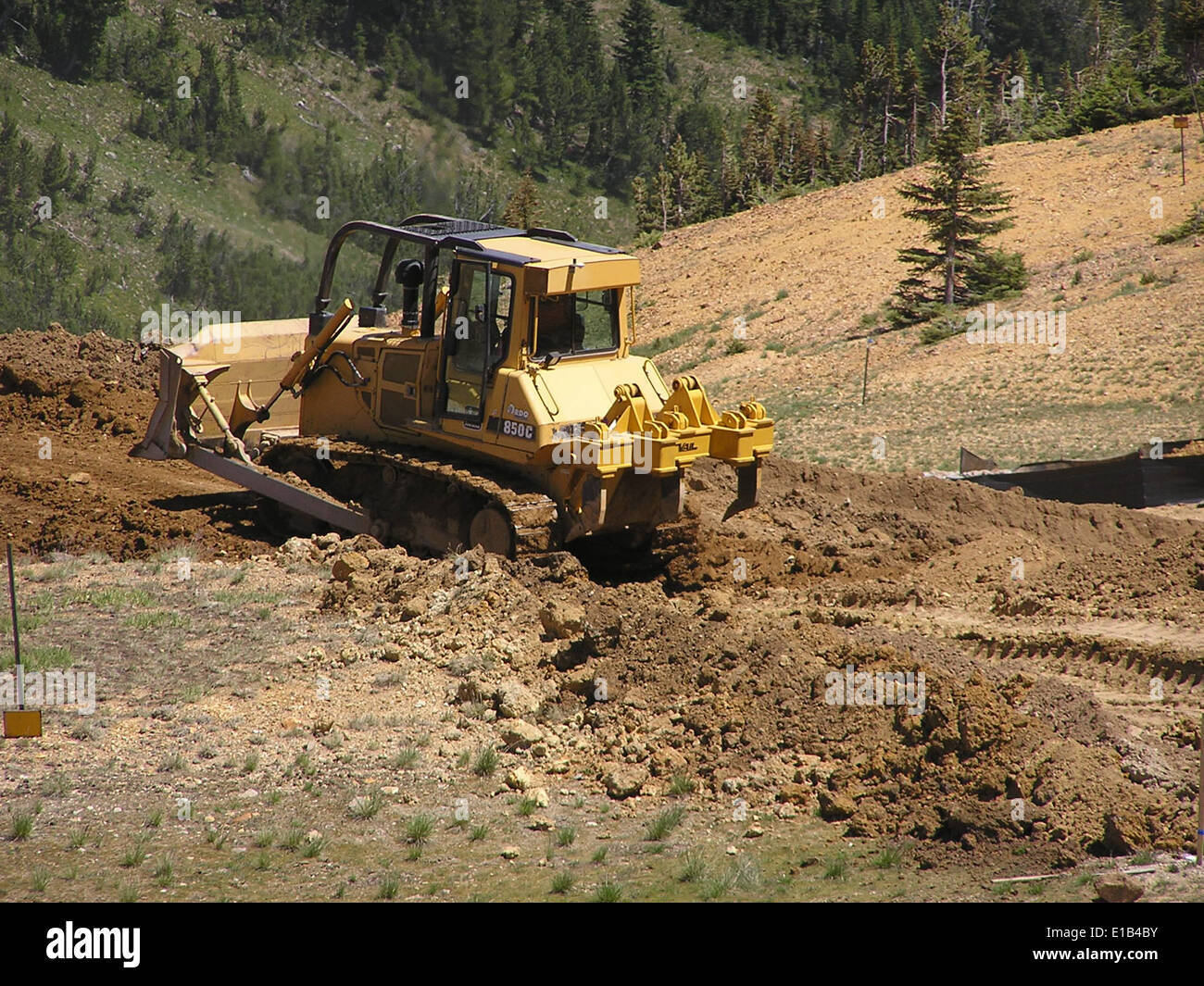 Die New World Mine Site im Gallatin National Forest, Montana, ist ein ...