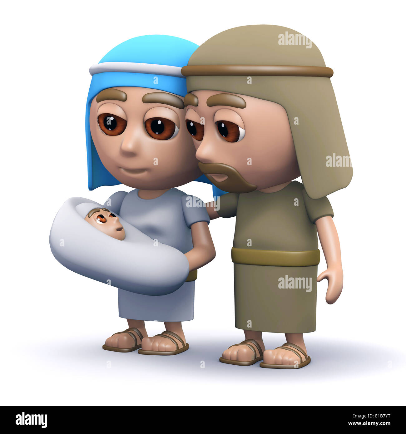 Heilige familie von jesus Ausgeschnittene Stockfotos und -bilder - Alamy