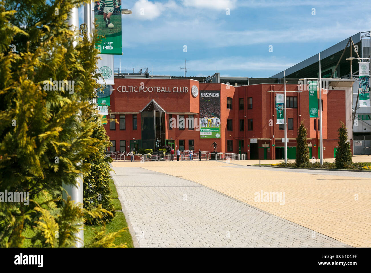 Celtic Football Stadium Stockfotos und -bilder Kaufen - Alamy