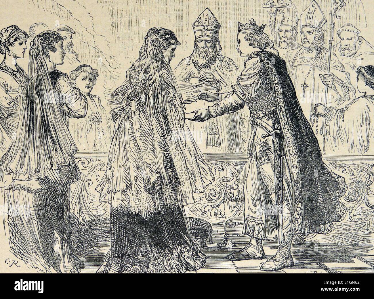 England gravur c1880 geschichte historisches archiv archiv -Fotos und -Bildmaterial in hoher ...