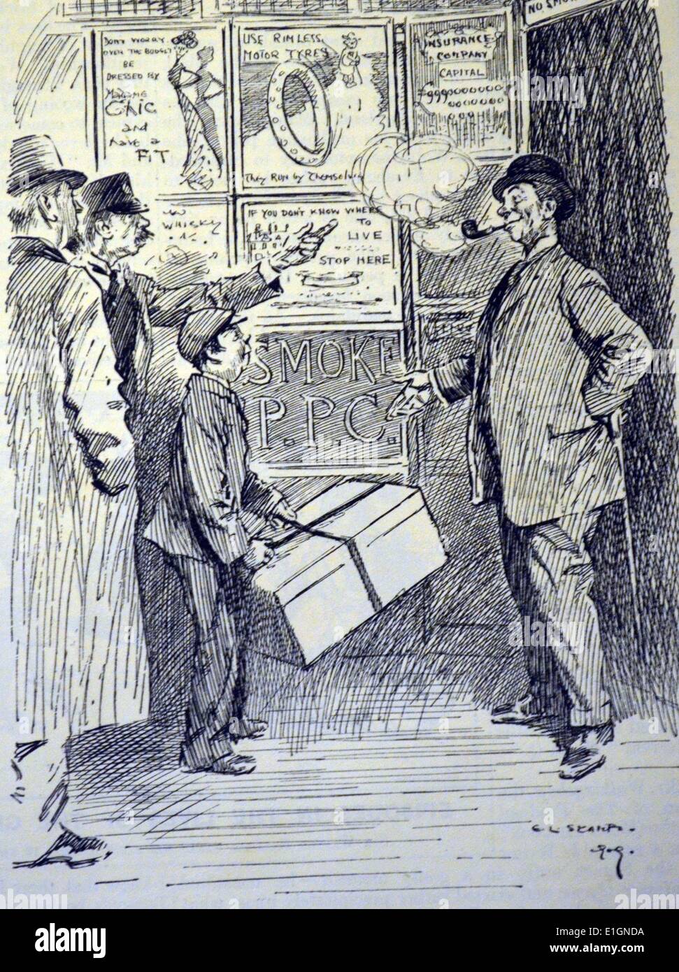 No smoking cartoon -Fotos und -Bildmaterial in hoher Auflösung – Alamy