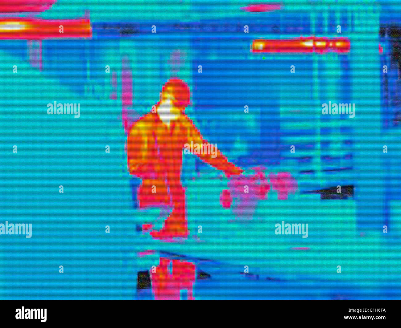 Infrared image of person -Fotos und -Bildmaterial in hoher Auflösung ...