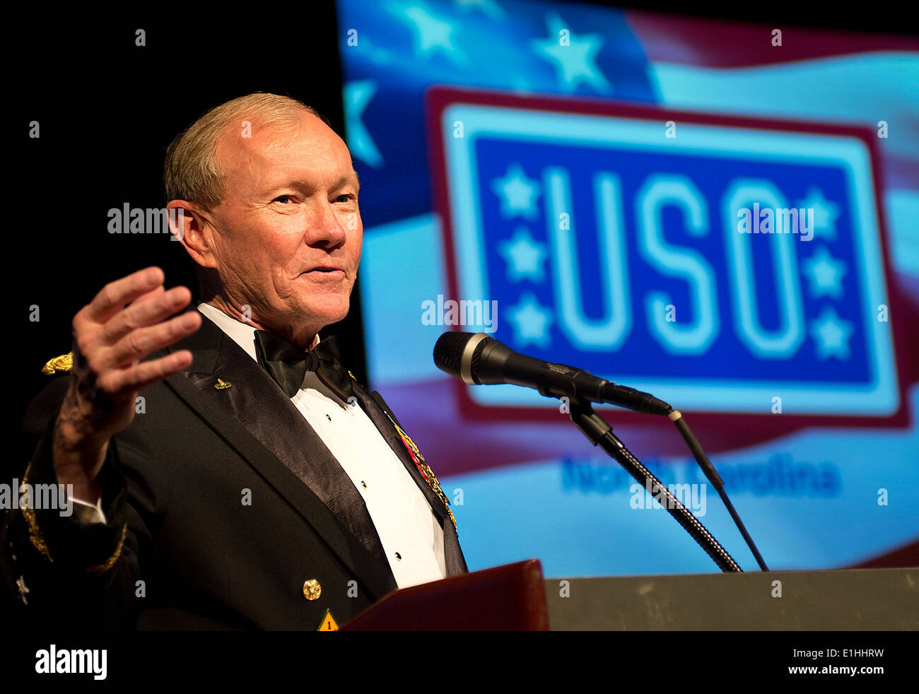 Armee-General Martin E. Dempsey, Vorsitzender der Joint Chiefs Of Staff ...