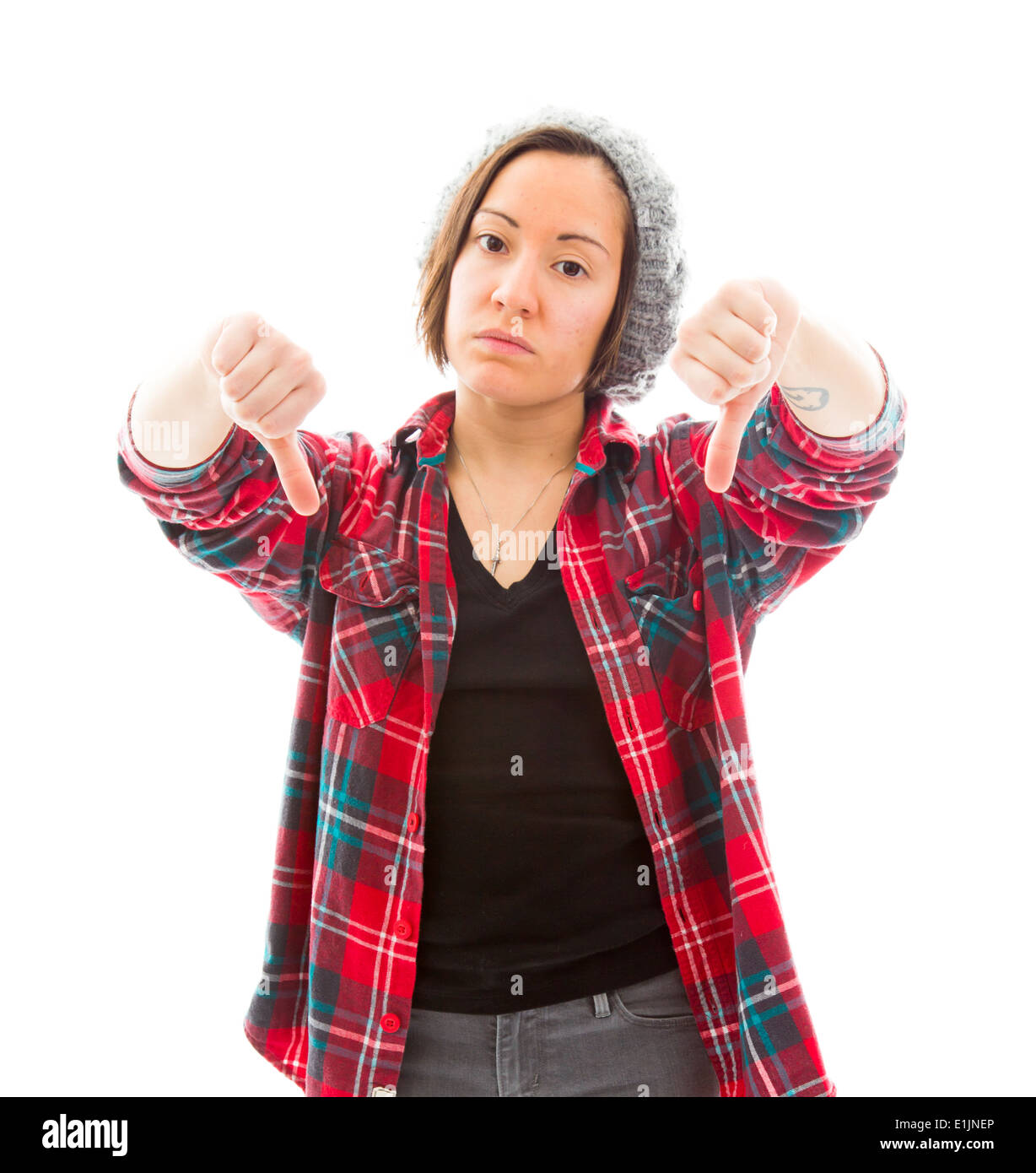 Daumen runter machen -Fotos und -Bildmaterial in hoher Auflösung – Alamy