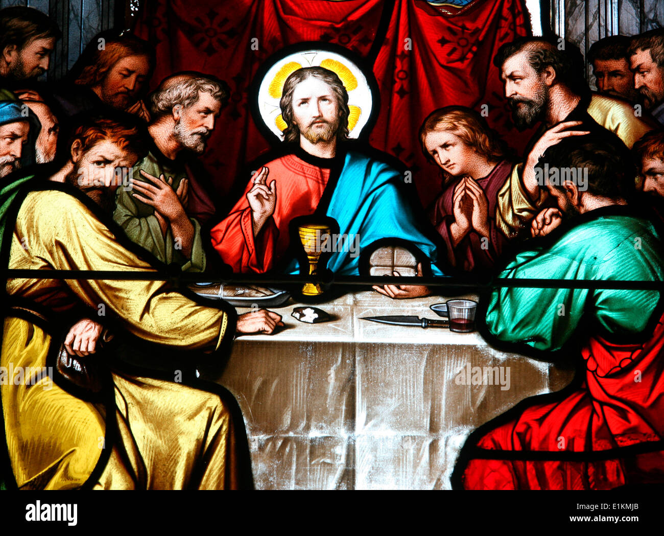 Jesus beim letzten abendmahl -Fotos und -Bildmaterial in hoher Auflösung – Alamy