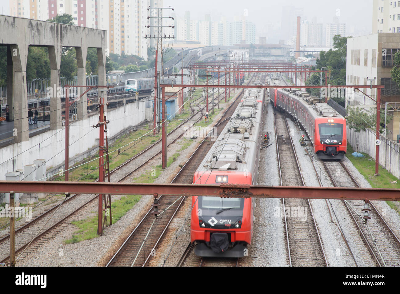U Bahnstation Sao Paulo Stockfotos und -bilder Kaufen - Alamy