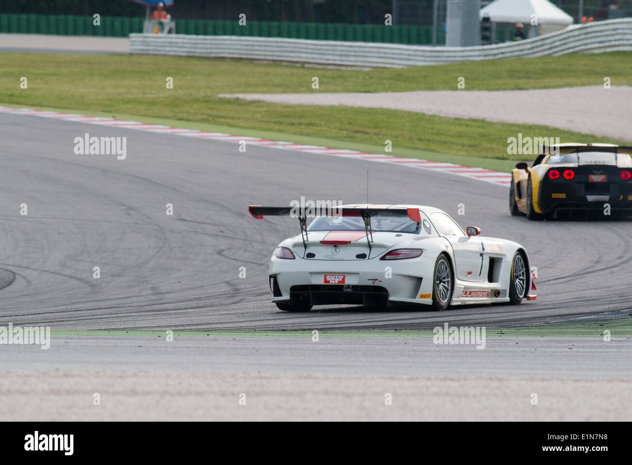 MERCEDES SLM AGM GT3 der GDL RACING Team, angetrieben von AMATI ...