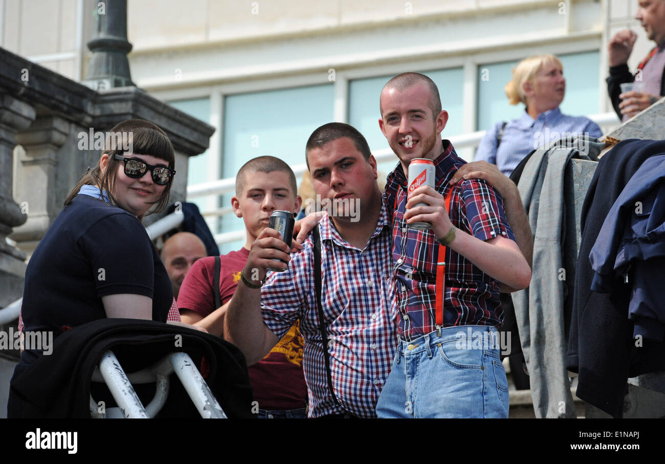 Skinheads England Stockfotos und -bilder Kaufen - Alamy