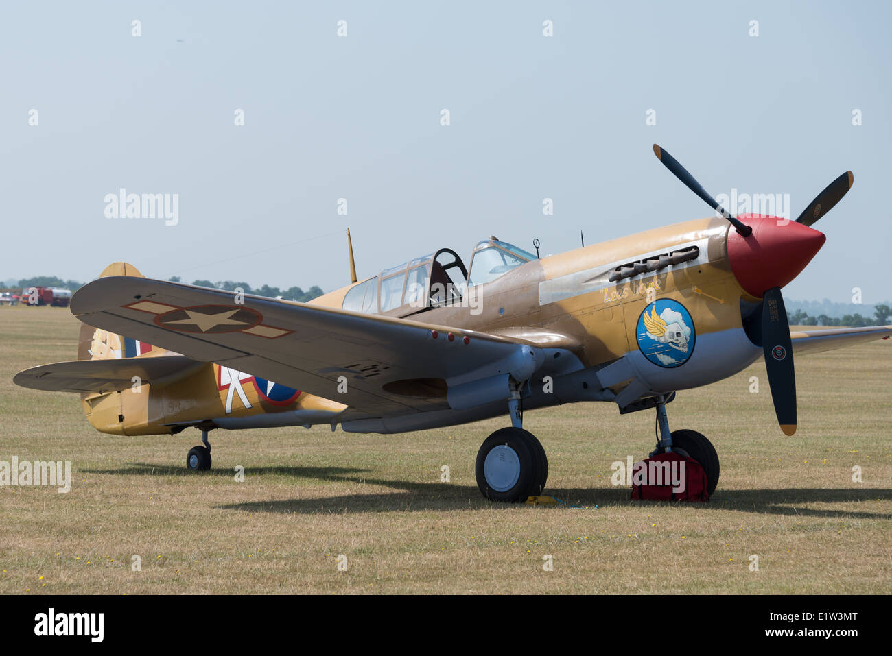 Vintage USAF WW2 Curtiss P40-Jagdflugzeug Stockfotografie - Alamy