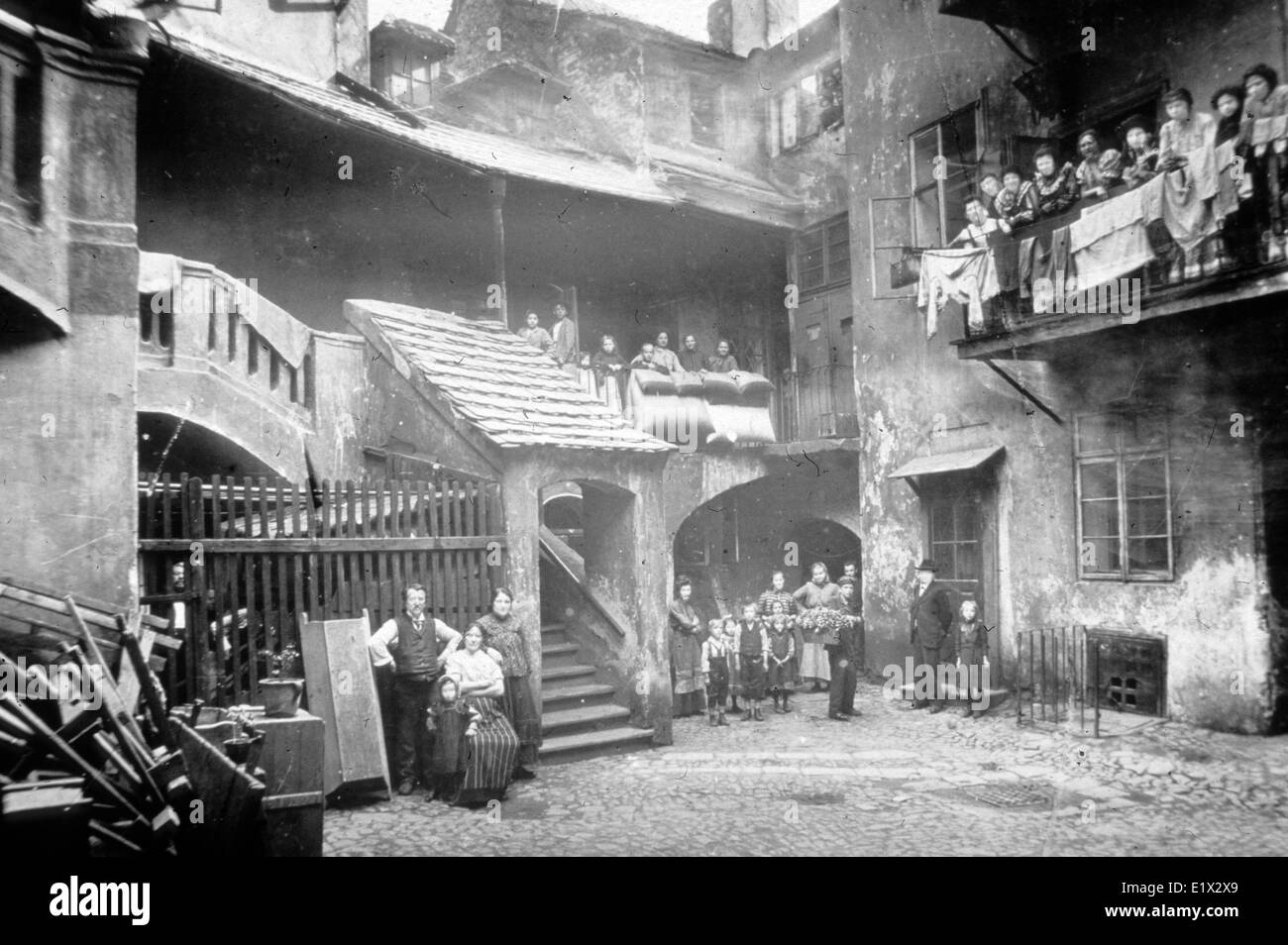 Jüdischen Viertel von Prag, ehemalige jüdische Ghetto der Altstadt. c ...