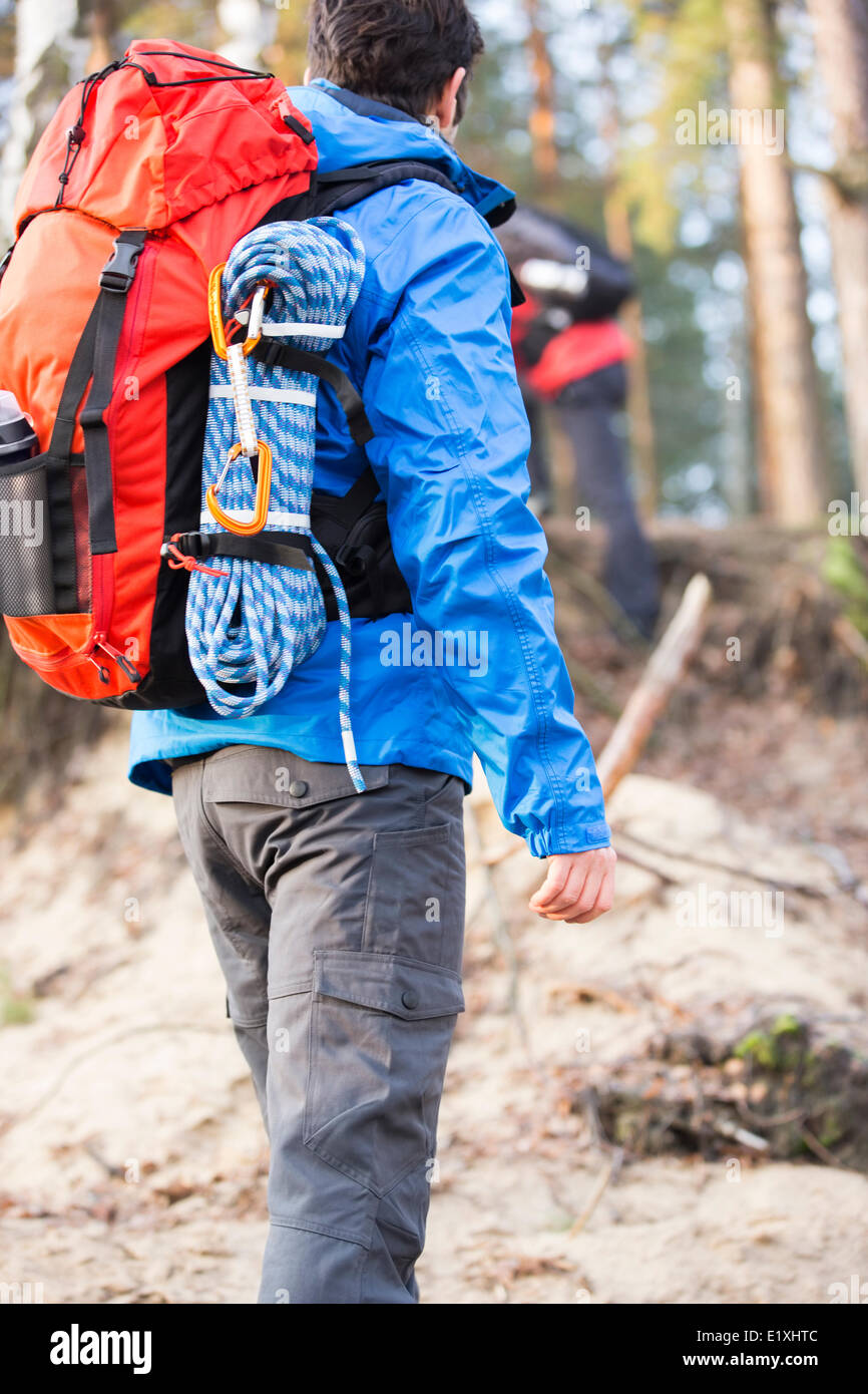 Wanderer Mit Rucksack Stockfotos und -bilder Kaufen - Alamy