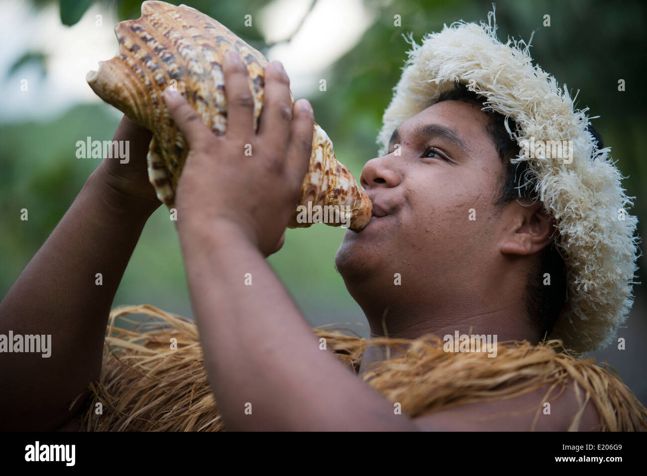 Rarotonga-Insel. Cook Island. Polynesien. Süd-Pazifik. Eine ...