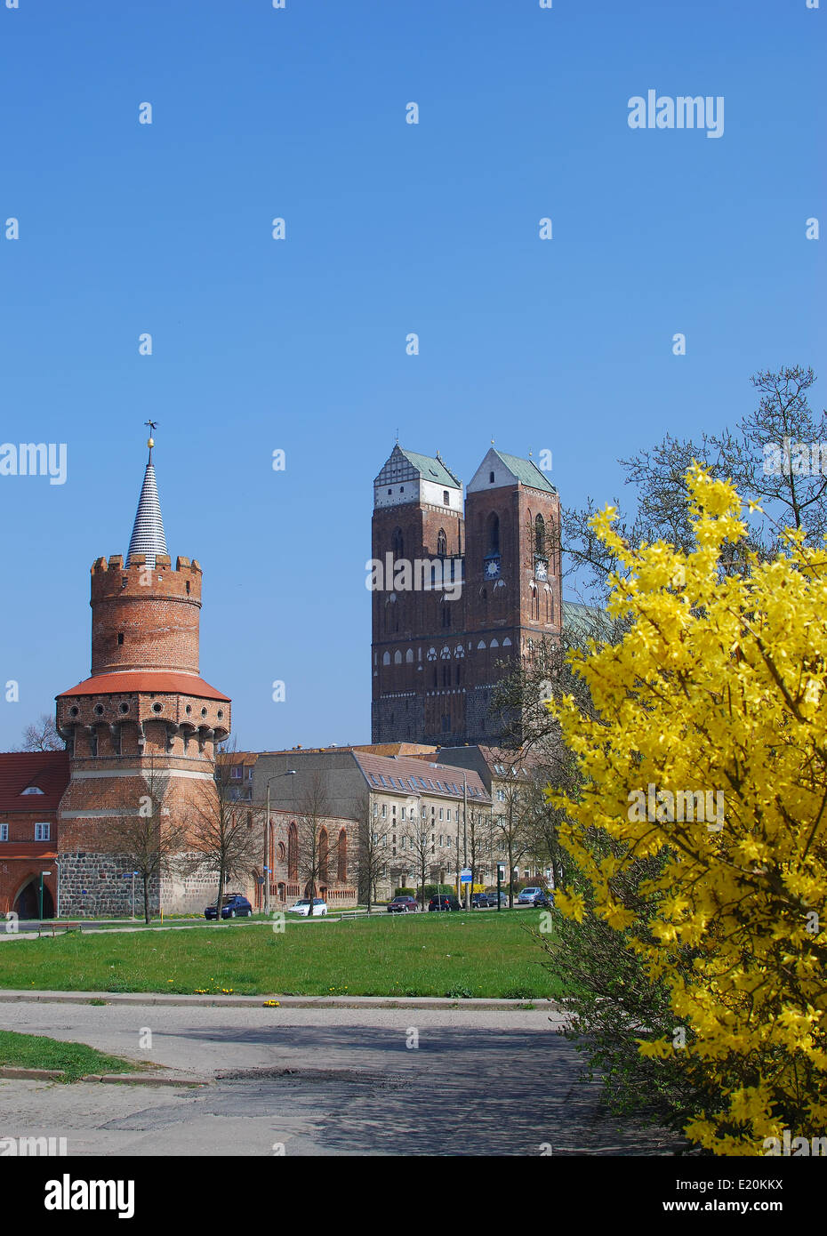 Prenzlau in der Uckermark Stockfotografie - Alamy