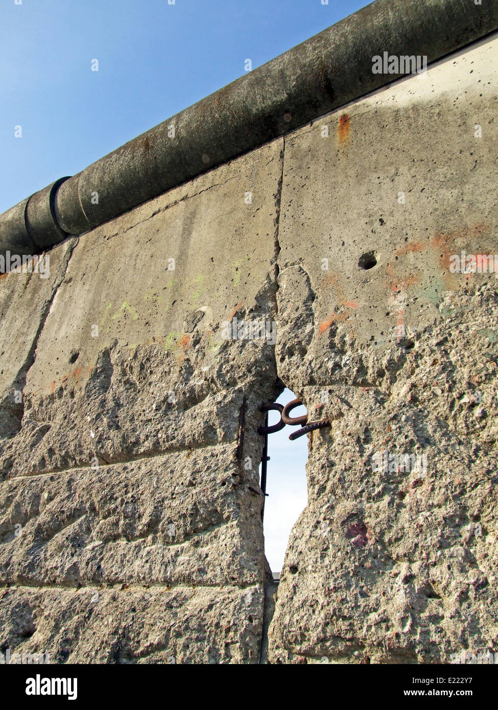 die Mauer Berlin Deutschland Stockfotografie - Alamy