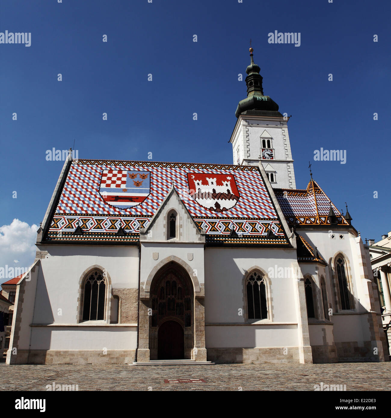 St markiert kirche ziegeldach oberstadt -Fotos und -Bildmaterial in ...
