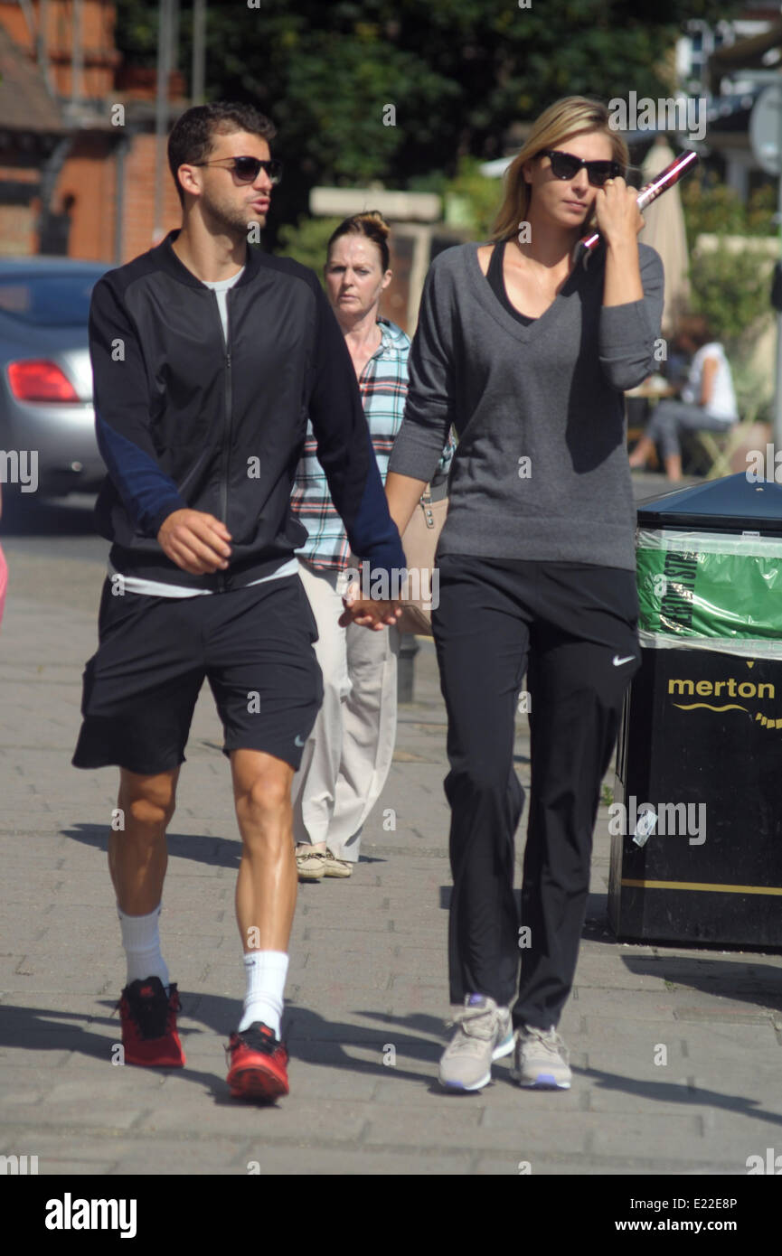 Maria Sharapova Petit Ami Grigor Dimitrov 181 Sharapova Dimitrov Fotos