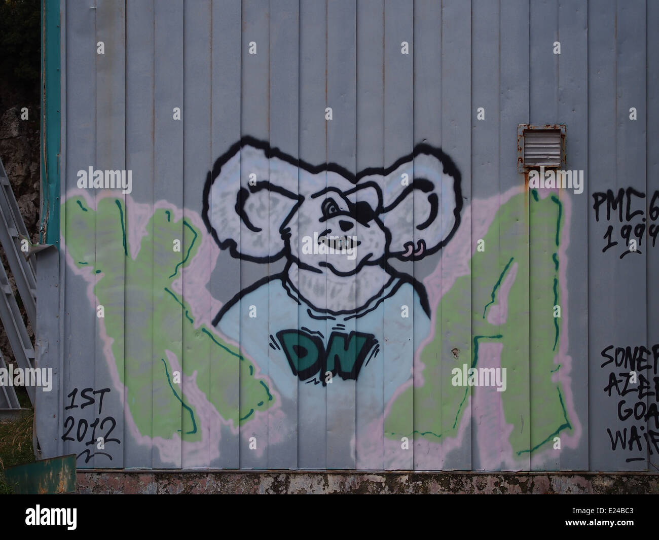 Relais-Station ehemaliger USAF Mikrowelle Relaisstation Ass hoch ...