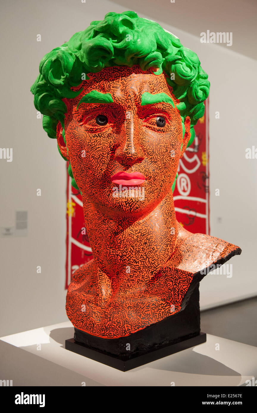 Keith Haring-Vernissage der Retrospektive "Die politische Linie" (La ...