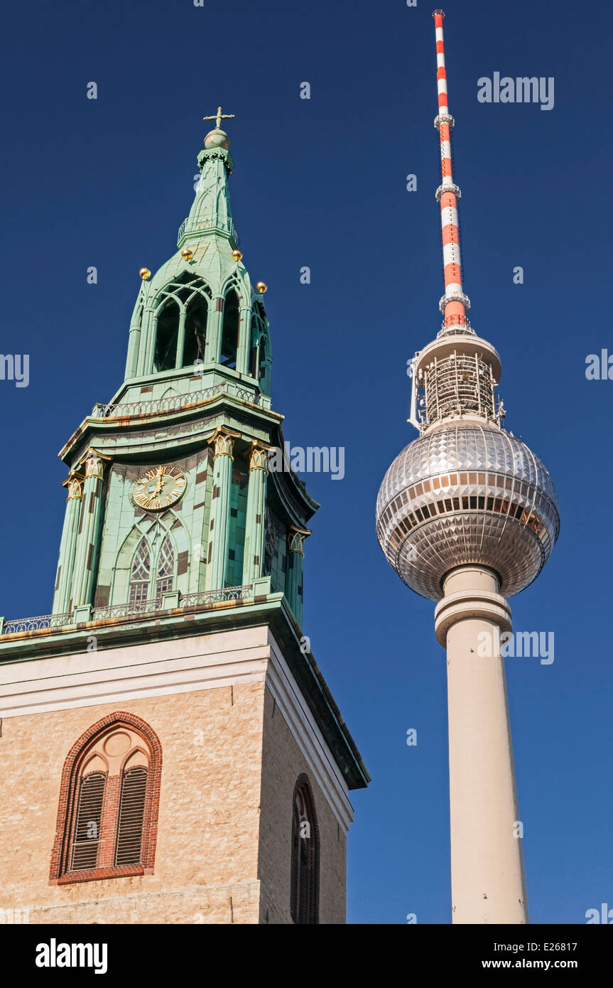 St Marienkirche Stockfotos und -bilder Kaufen - Alamy