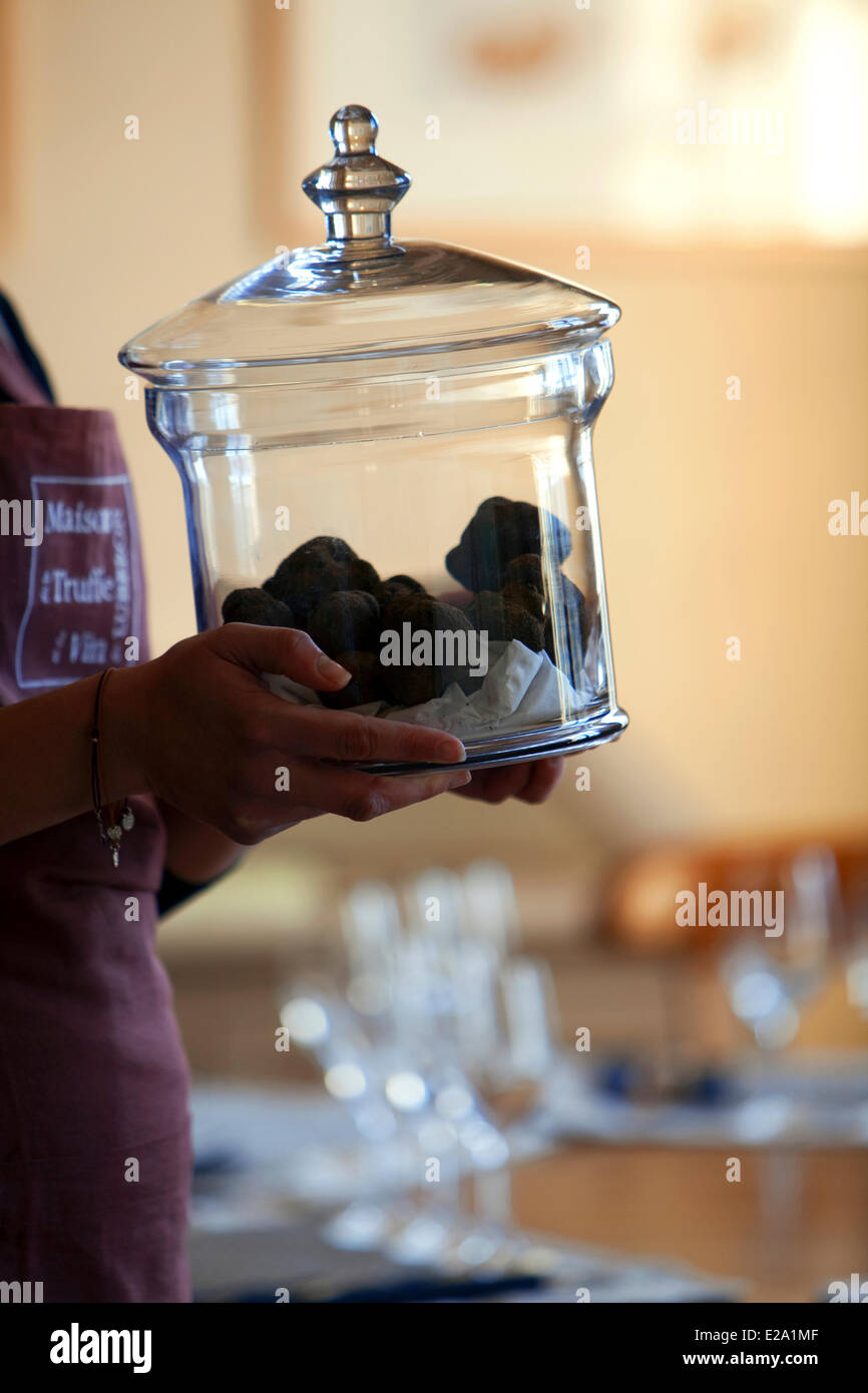 Frankreich, Vaucluse, Lubéron, Menerbes, beschriftete Les Plus Beaux ...