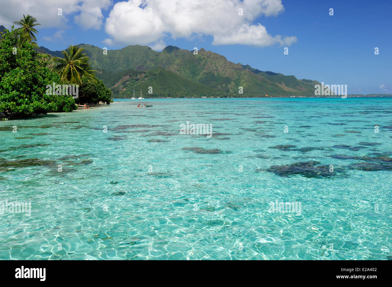 Frankreich, Französisch-Polynesien, Gesellschaftsinseln, Inseln unter ...