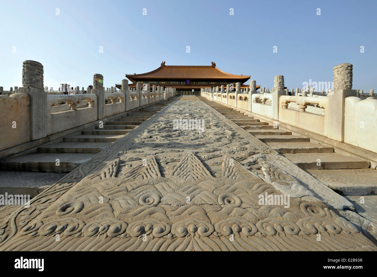 China, Peking, Verbotene Stadt, Weltkulturerbe der UNESCO, Palast des ...