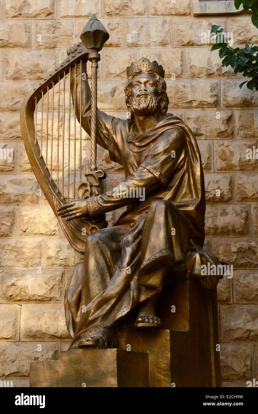 Israel jerusalem statue king david -Fotos und -Bildmaterial in hoher ...