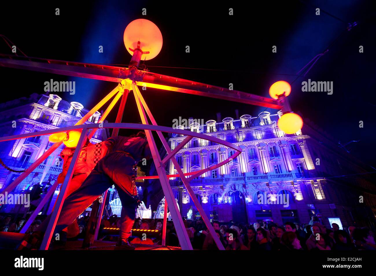 Bouches du Rhone, Frankreich, Marseille, Eröffnungsabend des 12. Januar ...