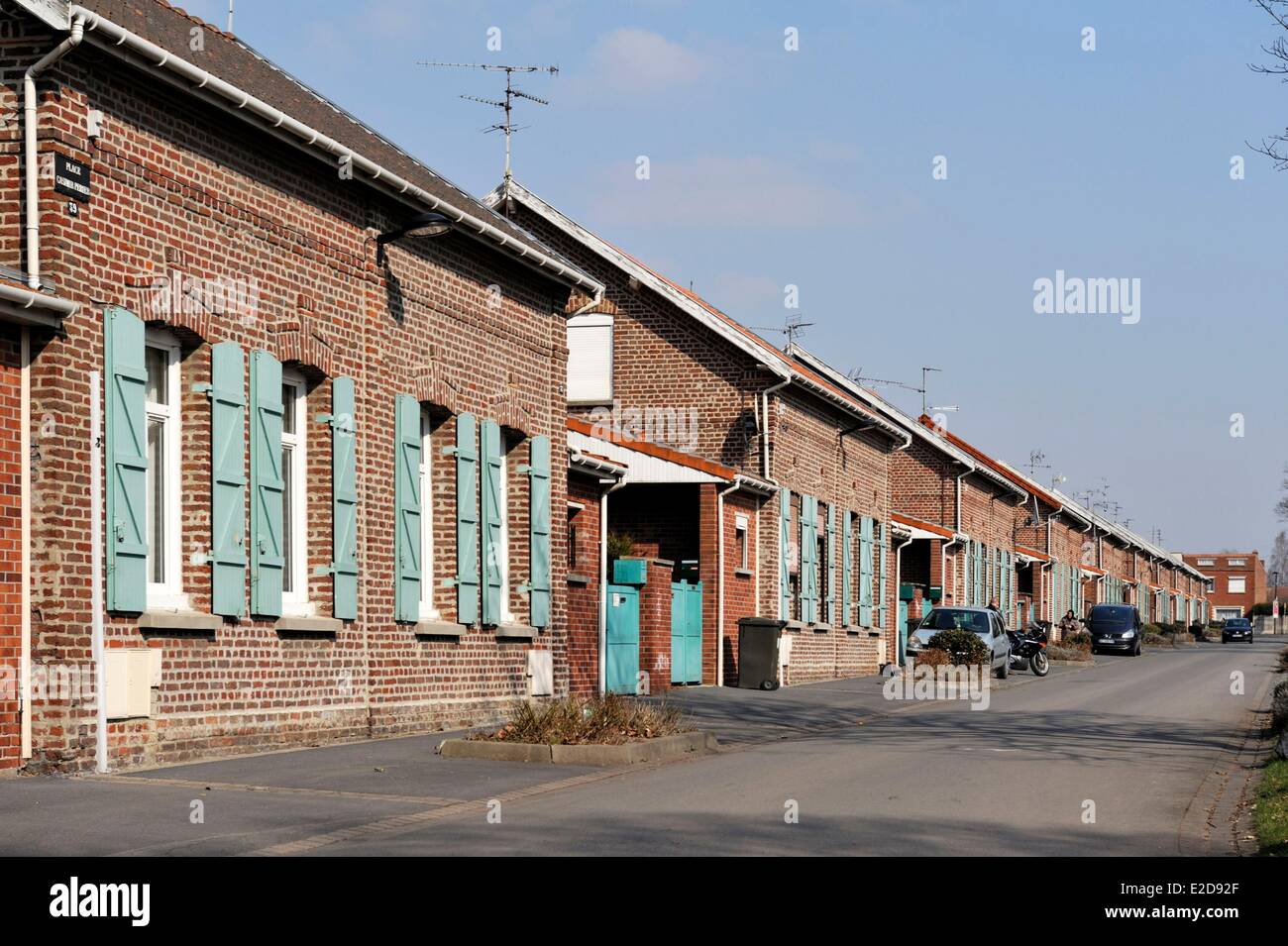 Frankreich Nord Wallers Mine der Grube von Arenberg-Weltkulturerbe als ...
