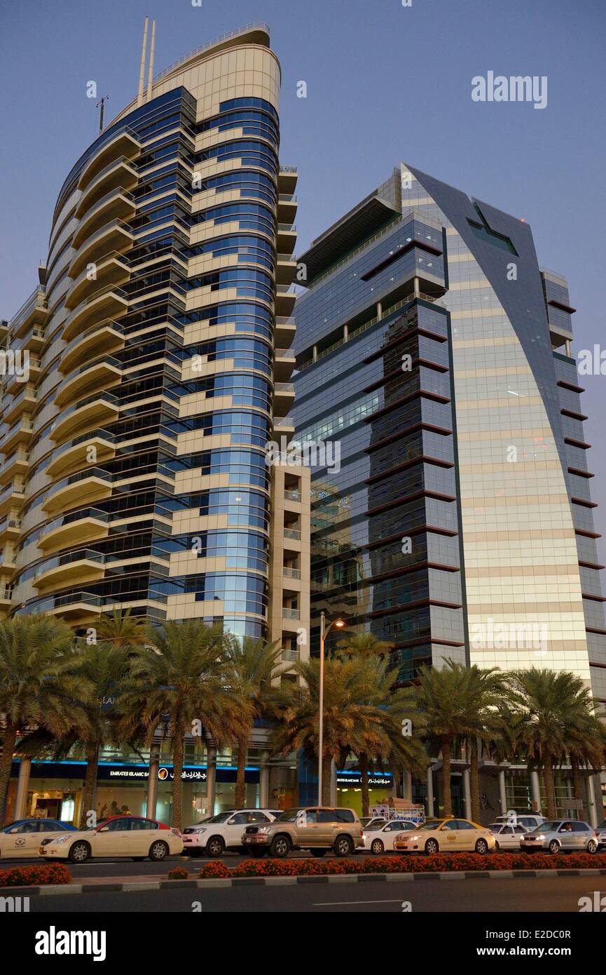 Vereinigte Arabische Emirate Dubai Deira entlang der Ufer des Dubai ...